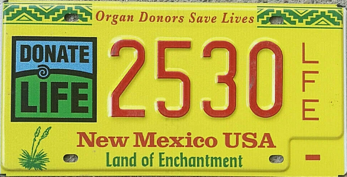 License Plates - Donate Life America